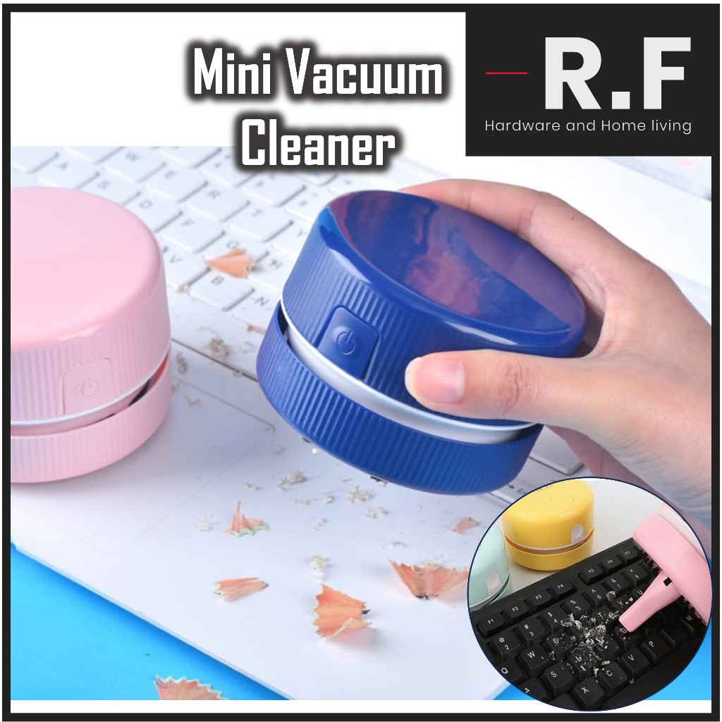Mini Vacuum Cleaner USB Rechargeable Battery Powered Vacuum Keyboard ...