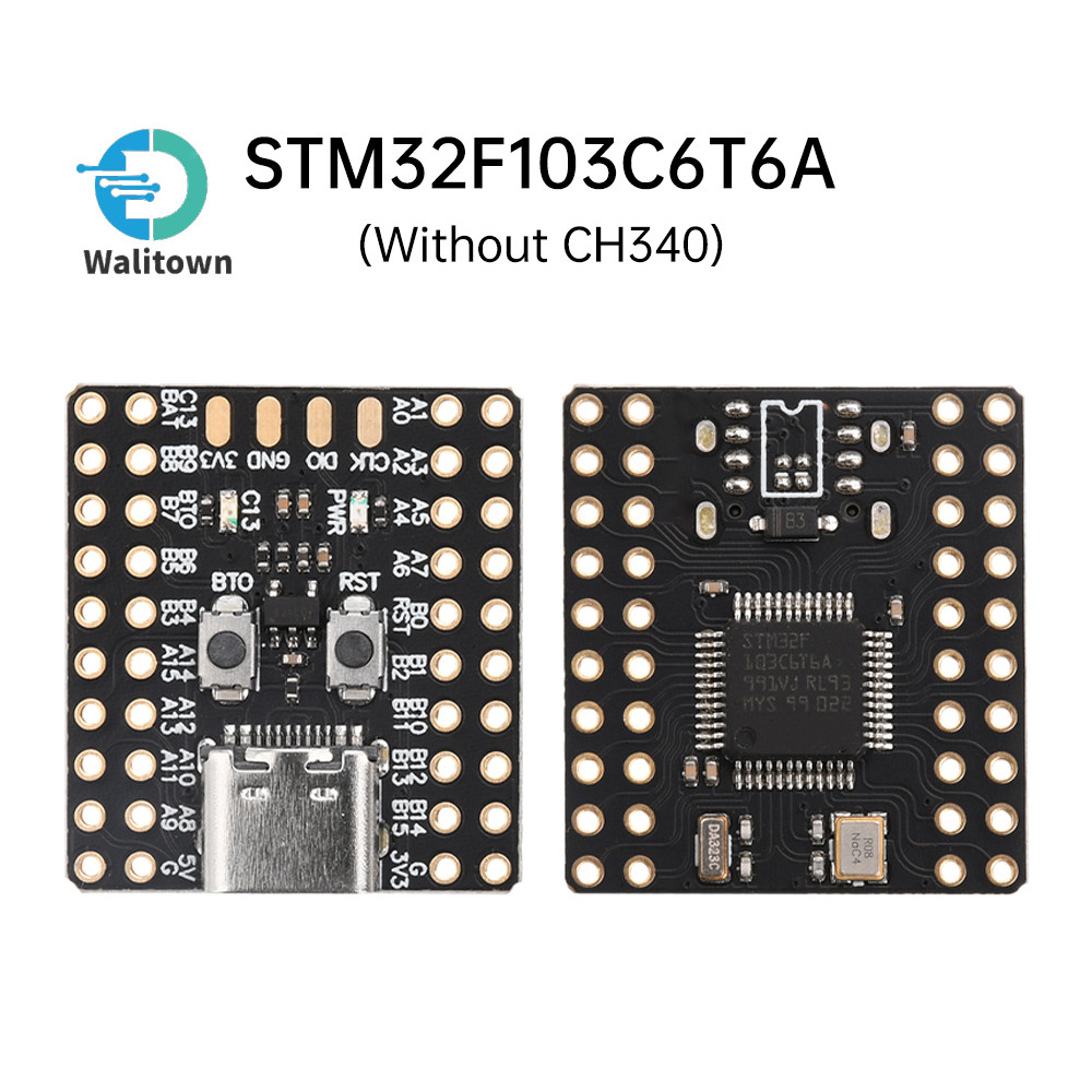 STM32F103C6T6A STM32F103C8T6 Mini Microcontroller Development Board Arm Architecture Minimum ...