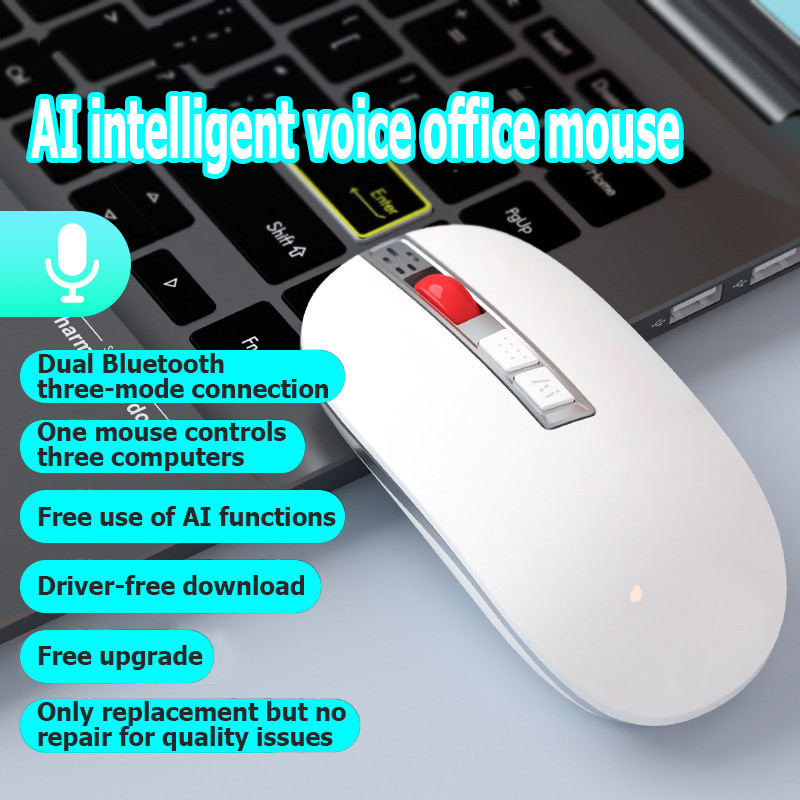 【SG Inventory】AI Bluetooth voice typing mouse, translation copywriting ...