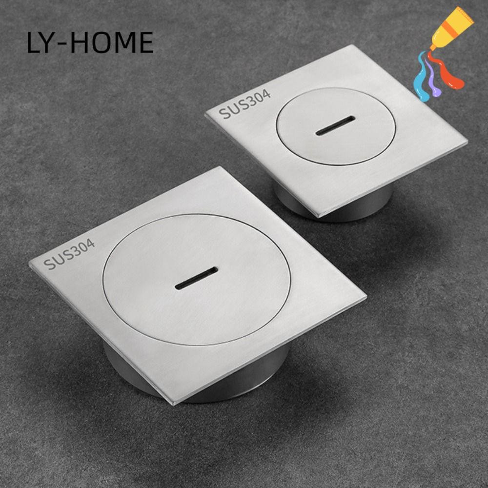 LIAOYING Floor Clean Out, 75/110 Plug with Cleaning Port Shower Floor ...