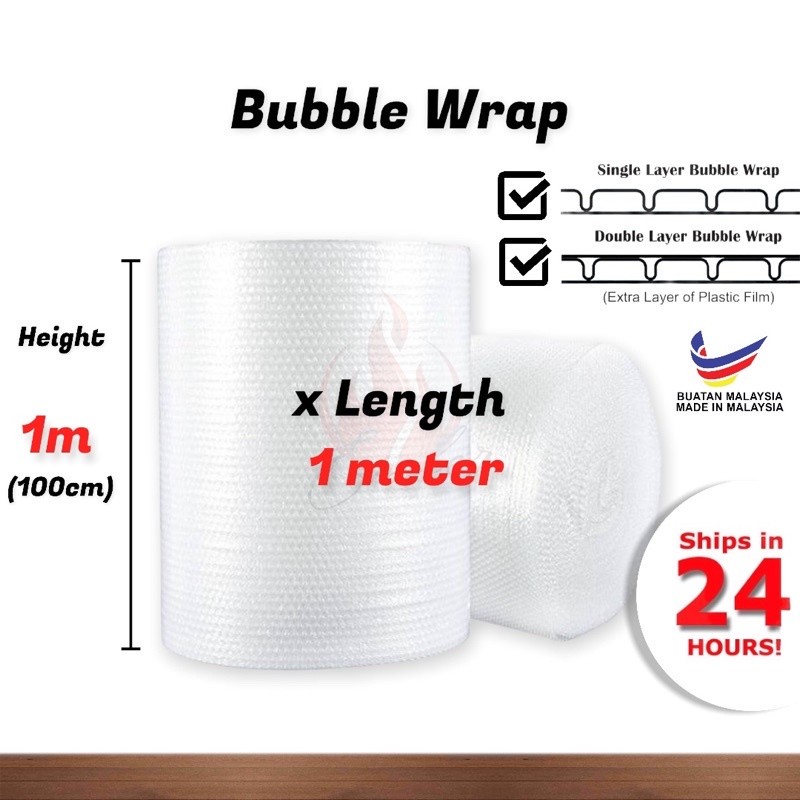 Bubble Wrap Packaging Protection Bubble Pack Single/Double Layer ...
