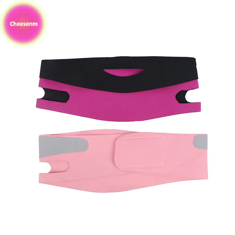 Cheesenm Elastic Face Slimming V Line Face Shaper Women Chin Cheek Lift ...