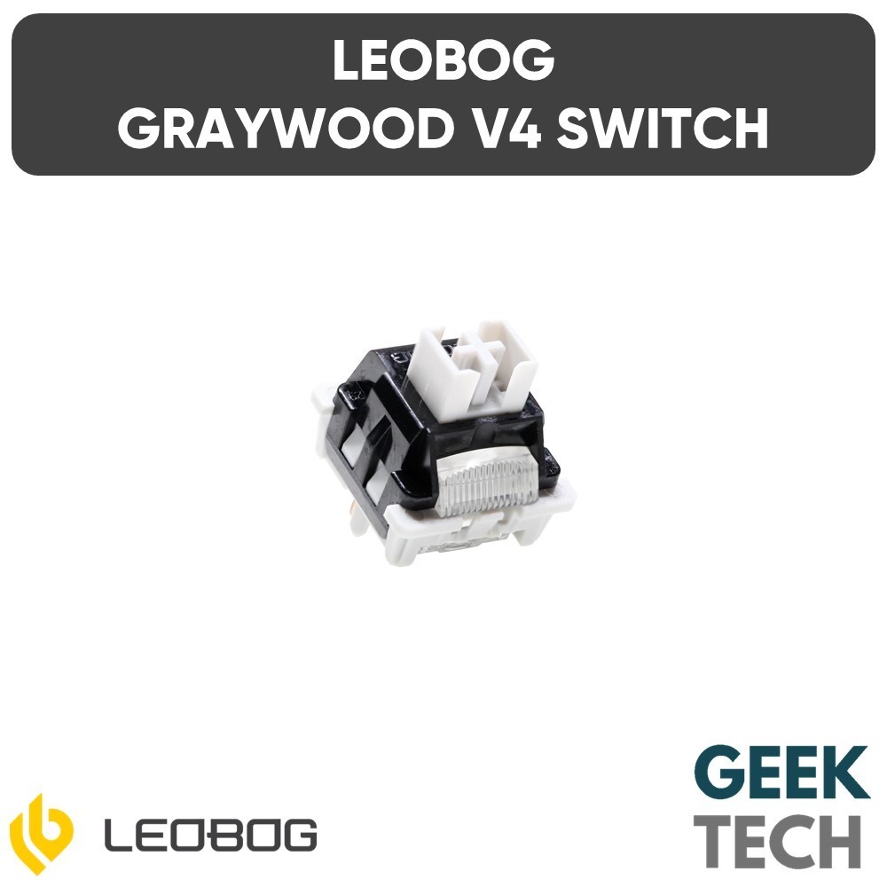 LEOBOG Graywood V4 Linear Switch Prelubed POM Stem For Mechanical ...
