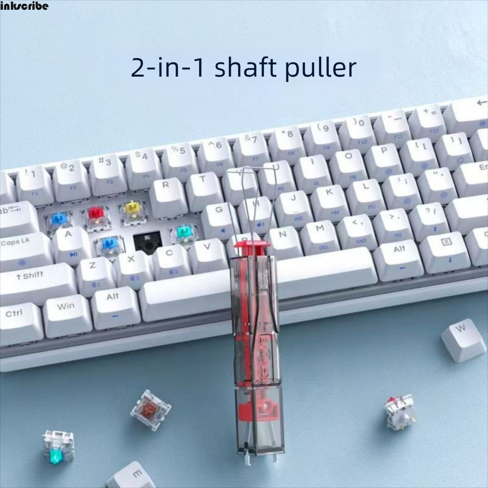 INKSCRIBE Keys Caps Puller, 2 in 1 DIY Keyboard Switch Puller, Easy To ...