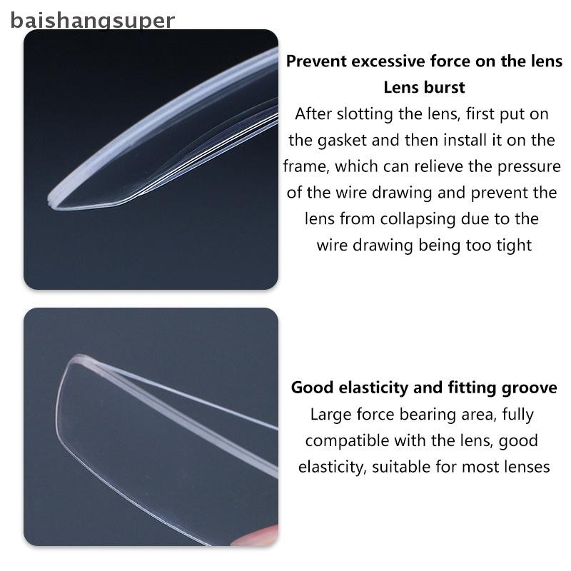 BA1SG Silicone Gasket Explosion-Proof Gasket For Eyeglass Lenses ...