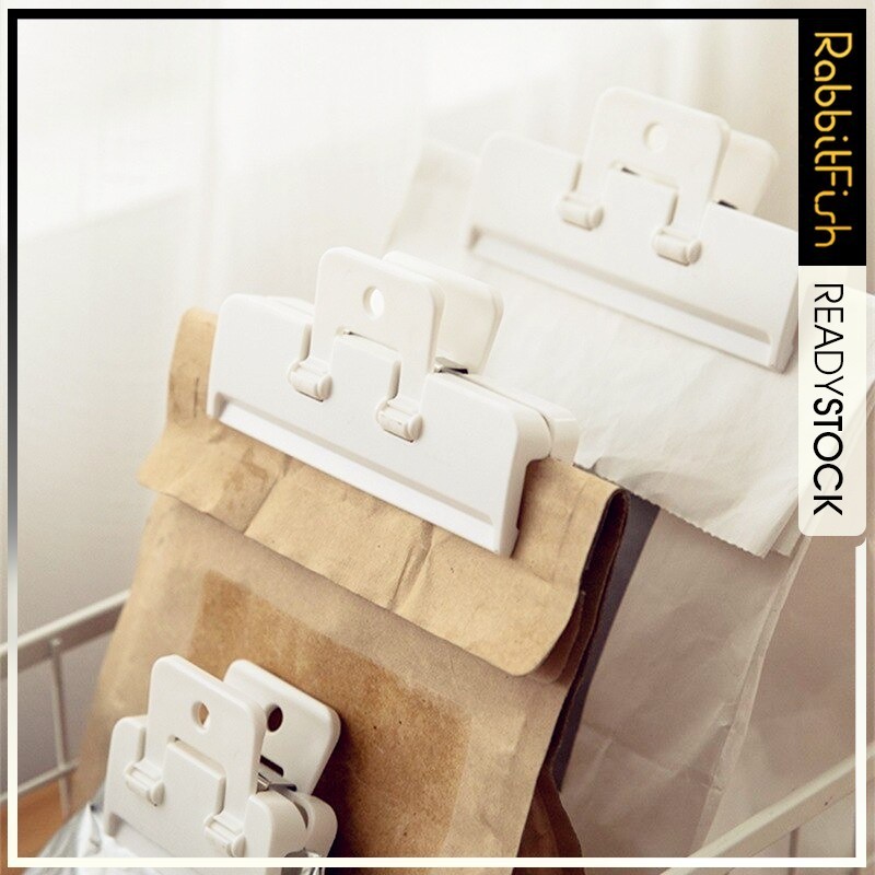 Multipurpose Plastic Bag Clips Portable large Food Bread Clip Chip Bag ...