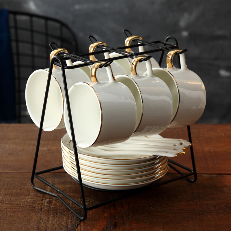 European Coffee Cup Suit British Teacup Tea Set Cup and Saucer European ...