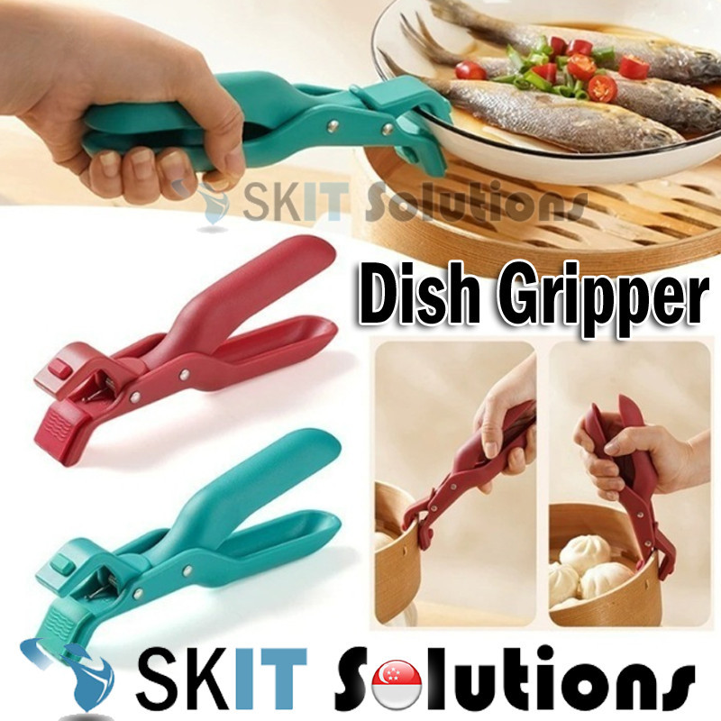 Anti-Scalding Clip Non-Slip Hot Plate Gripper Kitchen Bowl Clamp Heat ...