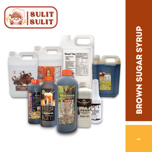 Brown Sugar Syrup 5kg /1.6kg /1.3kg/Tiger Brown Sugar Syrup/Okinawa ...
