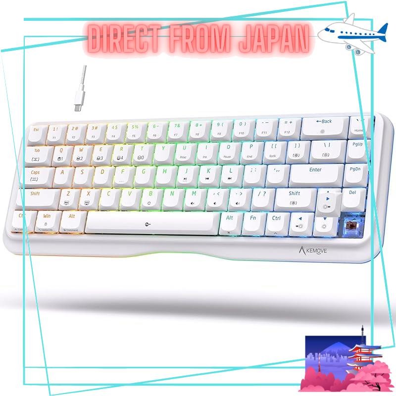 KEMOVE K68SE Gaming Keyboard Cherry MX Mechanical Keyboard Mini ...
