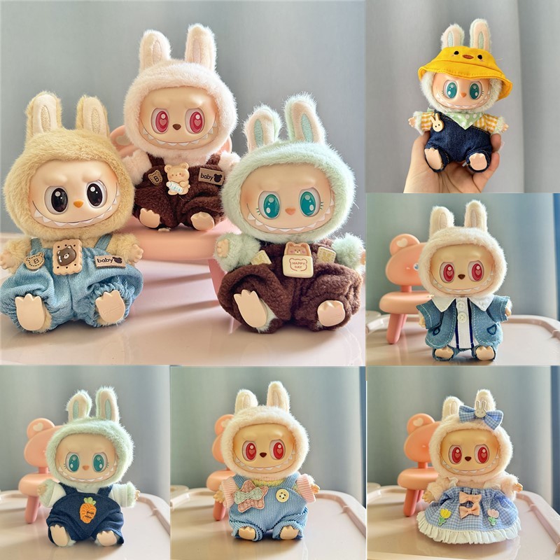 Labubu V2 Doll Clothes Set Labubu Clothes Accessories Clothing DIY Kid ...