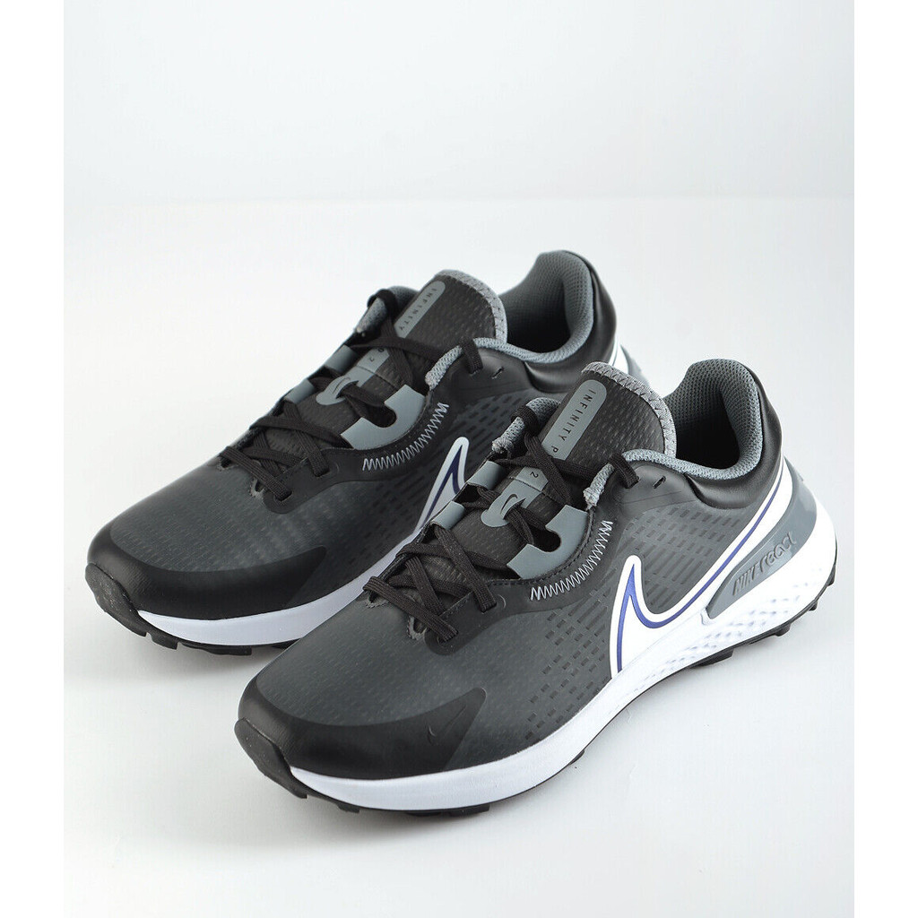 Nike Infinity Pro 2 Spikeless Mens Golf Shoes Black Multiple Sizes ...