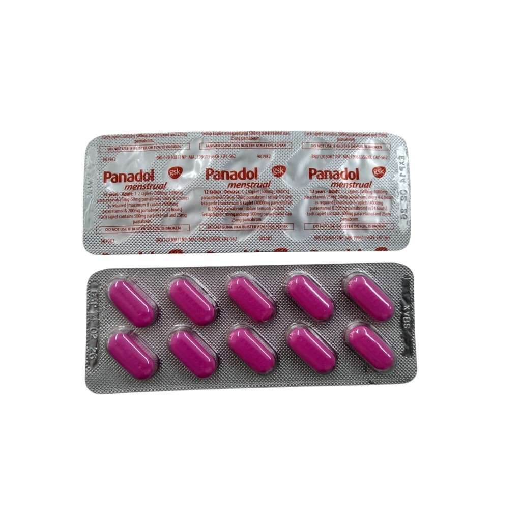 PANADOL MENSTRUAL TABLET 10'S (EXP:02/2026) | Shopee Singapore