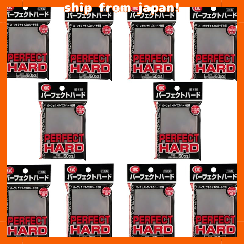 KMC card barrier sleeves Perfect Hard Made in Japan pokemon Yu-Gi-Oh ...