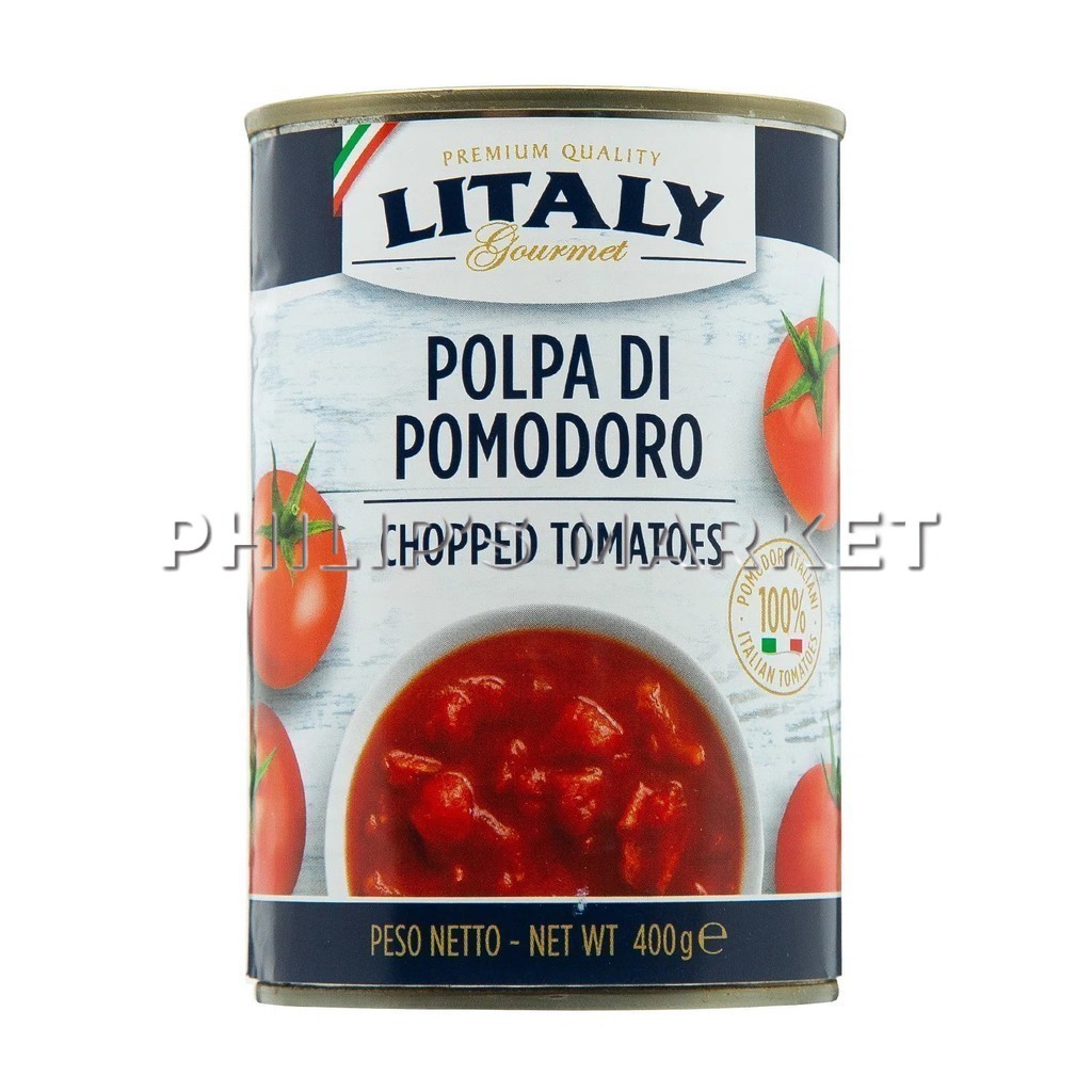 Litaly LITALY Chopped Tomatoes 400g | Shopee Singapore