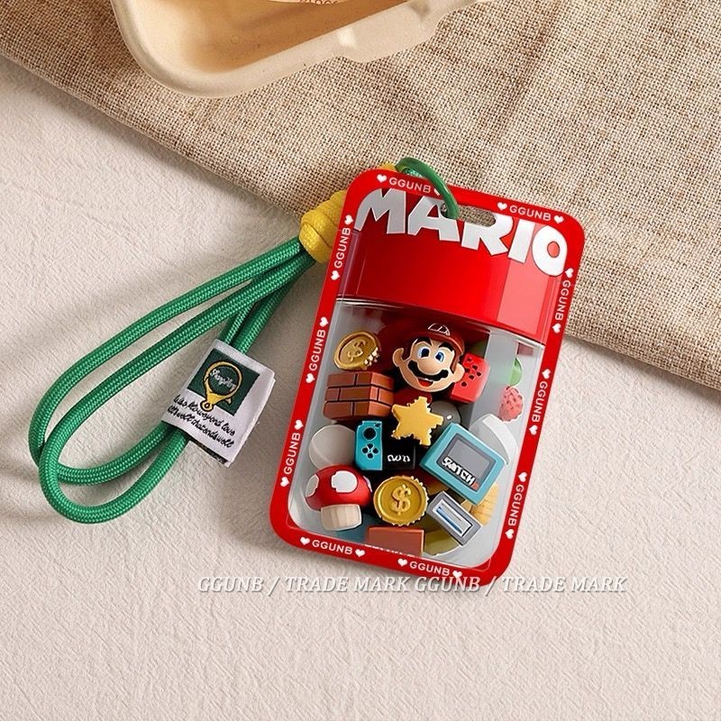 New 3D Small Parts Mario NFC Proximity Card Holder Student Slide Card ...