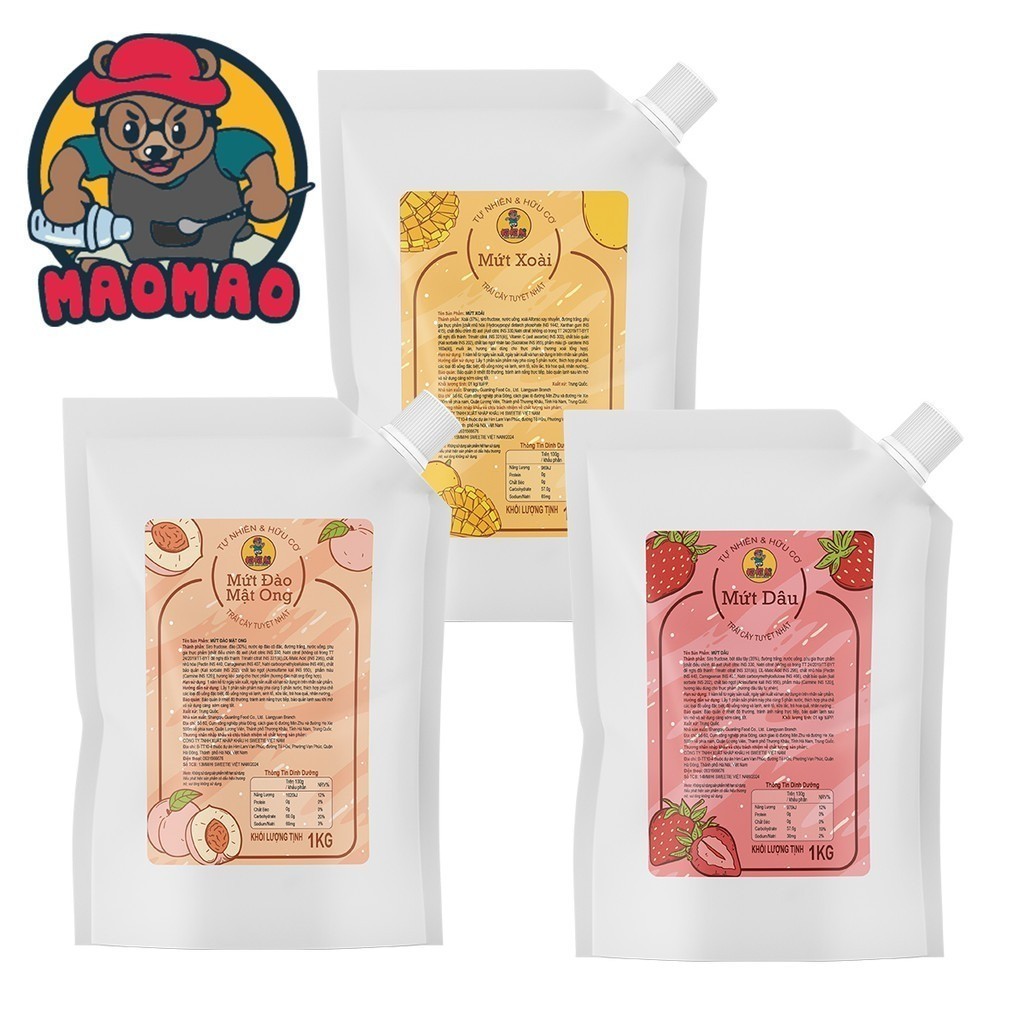 Maomao Jam 1kg Pack (Multiple Flavors) | Shopee Singapore