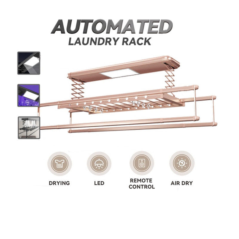 Automated Smart Laundry System Clothes Drying Rack 2024 | Shopee Singapore