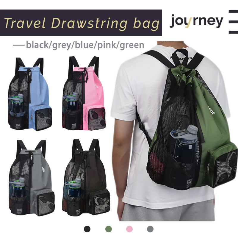 Travel Drawstring Bag Waterproof Backpack Swim Bag Waterproof Dry Wet ...