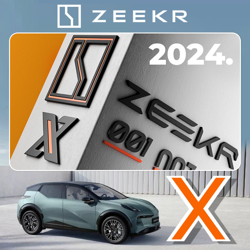 Zeekr 001 Applicable Krypton 001 ZEEKR X 009 Exclusive Car Logo Love ...