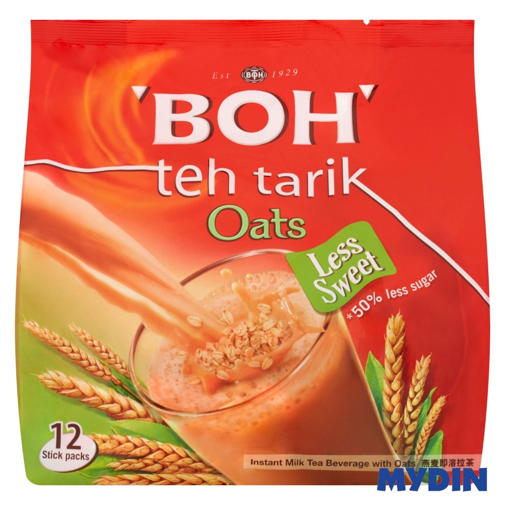 BOH Instant Milk Tea Beverage with Oats (12's x 26g) | Shopee Singapore