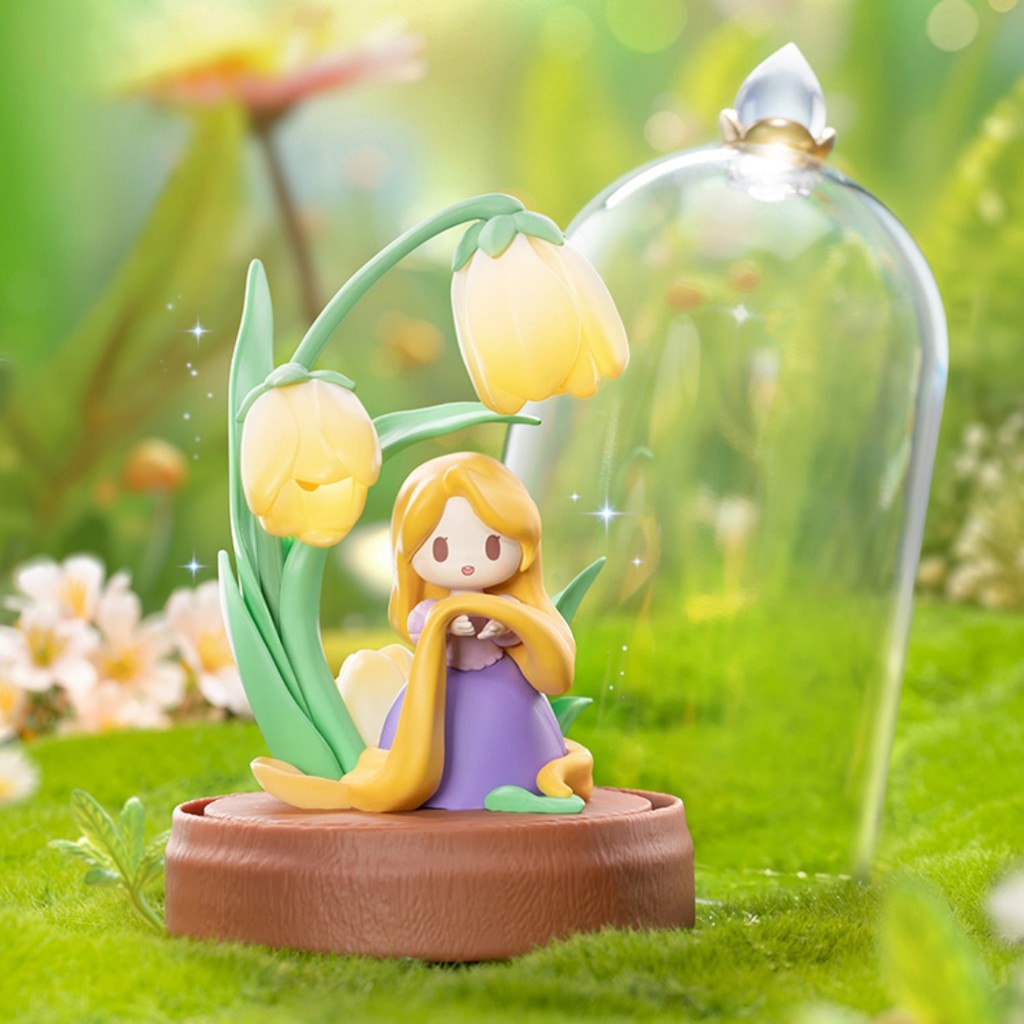 [Genuine] 52Toys Disney Princess D-baby Series Glazed Flower And Shadow Series Blind Box Figure ...