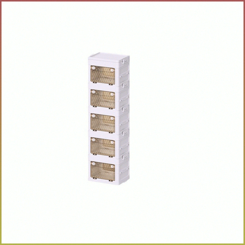 Locker Drawer Storage Cabinet Organized Storage Rack One-piece Folding ...