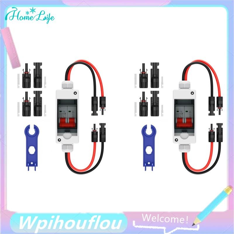 [HoME&life] Solar Panel Disconnect Switch, 32A Breaker Box PV ...