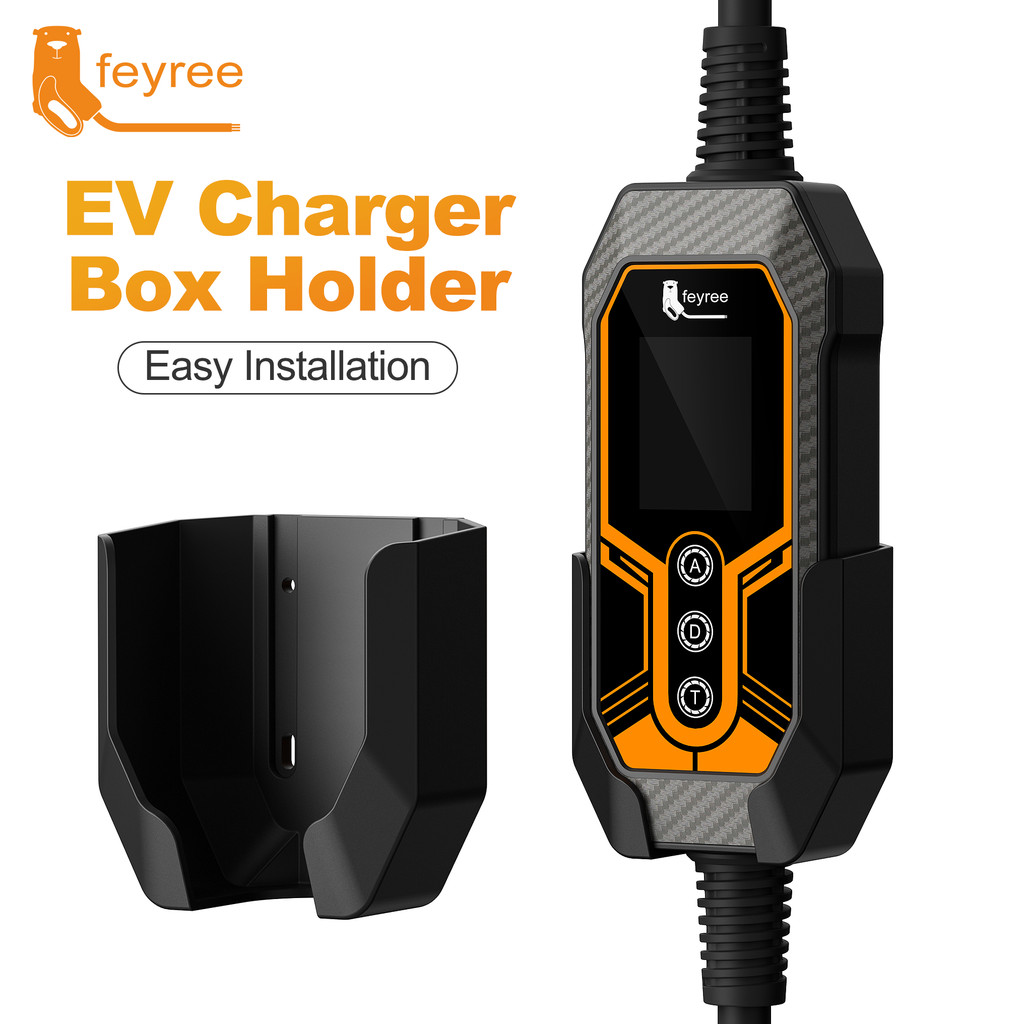 feyree EV Charger Holder High Strength Hook Easy Install Fixed Wall ...