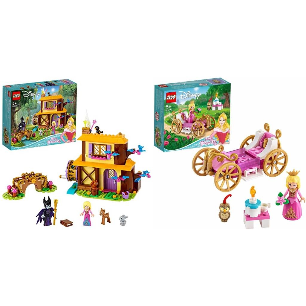 LEGO Disney Princess Aurora's Carriage 43173 ,Princess Aurora's Forest ...