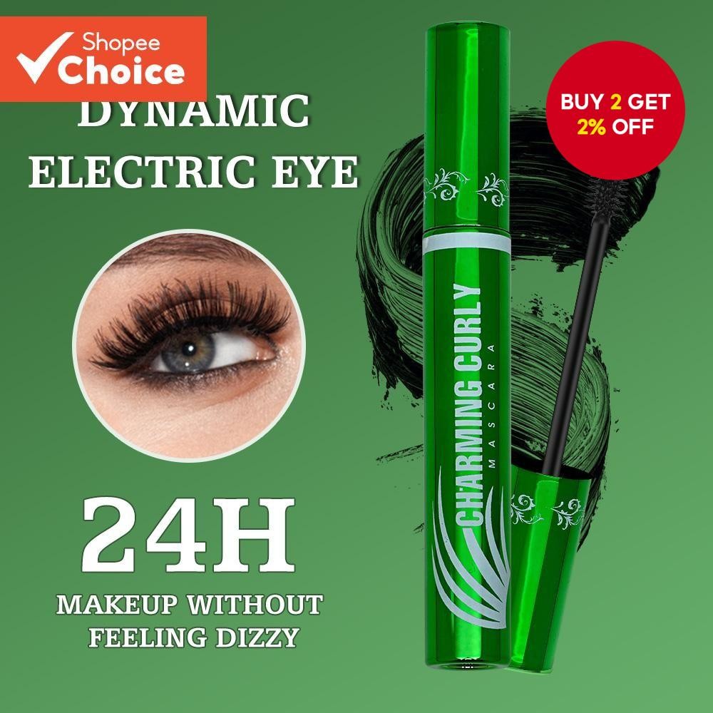 SHEDOES Waterproof Mascara Curling Lengthening Smudge Proof Volumizing ...