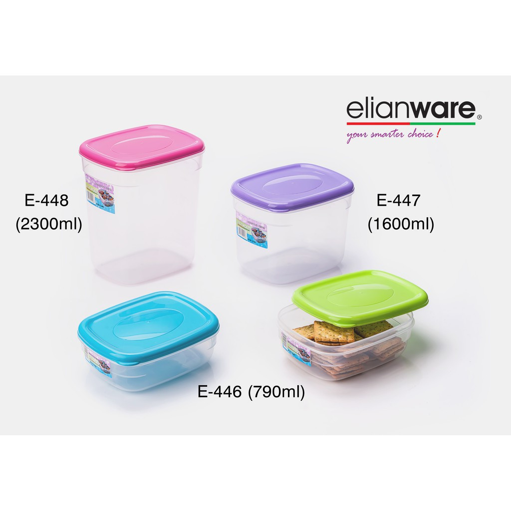 Elianware Microwave Food Container E-446/E-447/E-448 | Shopee Singapore