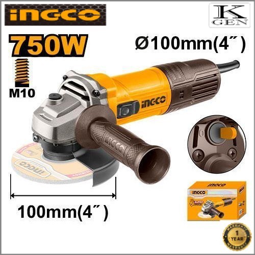 INGCO Angle grinder AG750282 | Shopee Singapore