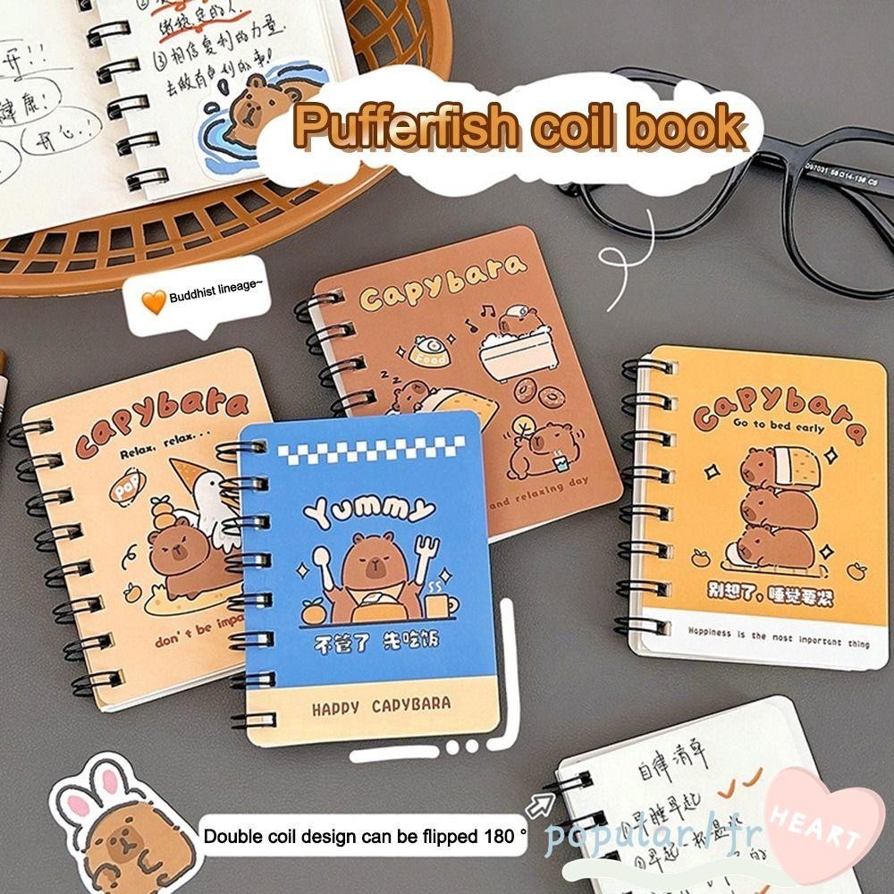 POPULAR1 Pocket Notepad, School Supplies A7 Small Notebook, Cartoon ...