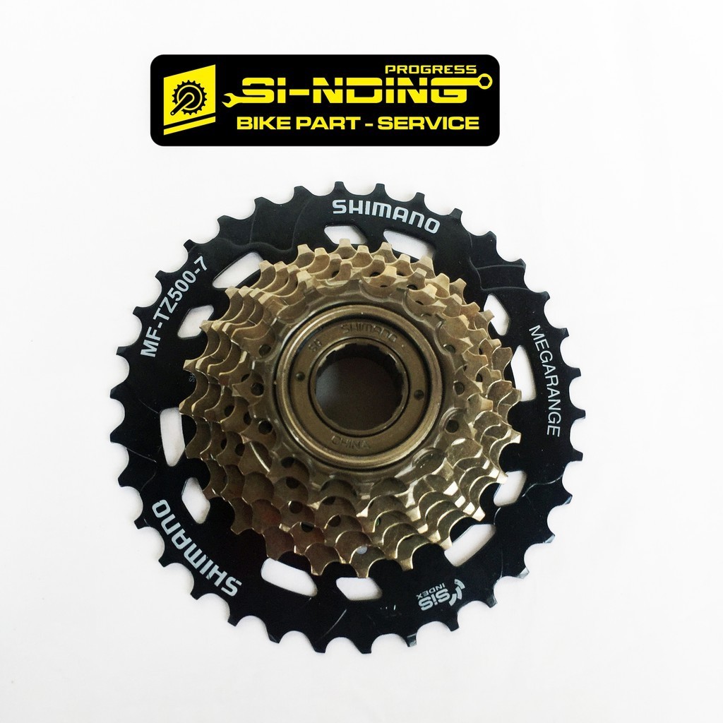 Sprocket Freewheel Gear Rear Bike SHIMAN0 Megarange 7-Speed Thread/Drat ...