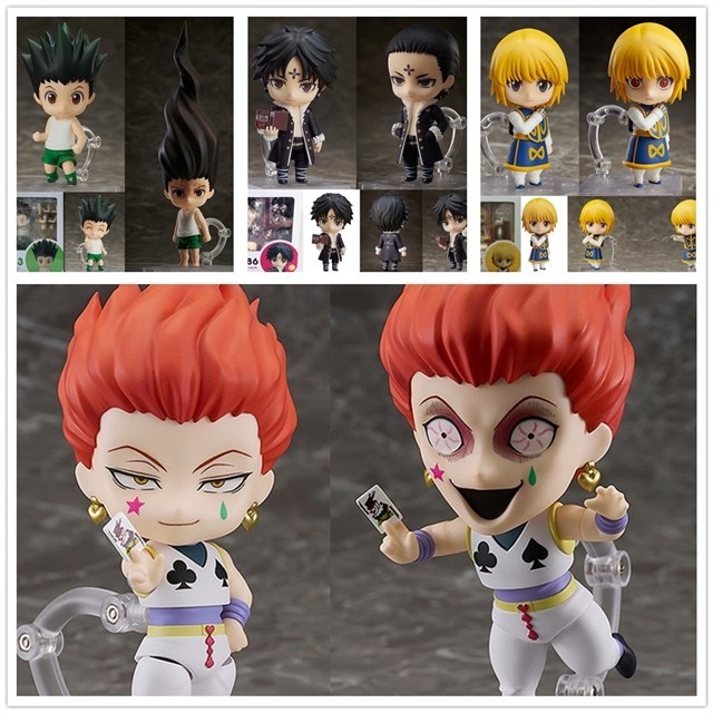 Nendoroid Hunter×Hunter Hisoka Action Figure Gon Freecss 1183 Killua Zoldyck 1184 Kurapika 1185 ...