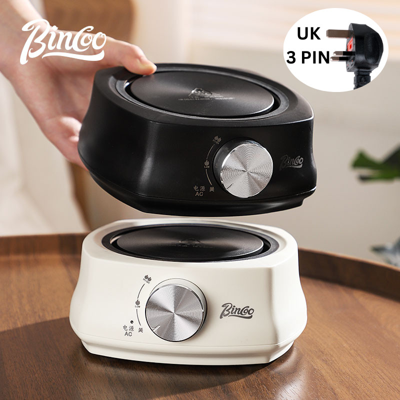 Bincoo 500W Mini Electric Heater Stove with 3-Pin UK Plug – Hot Plate ...
