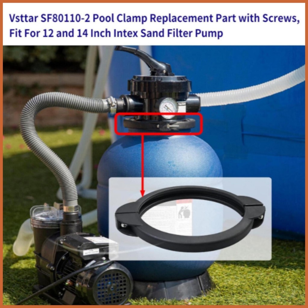 Sand Filter Pump Clamp Replacement Sand Filter Valve Clamp Replacement ...