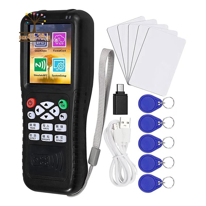 Multi Frequencies RFID Smart Card Programmer, RFID Reader Writer ...