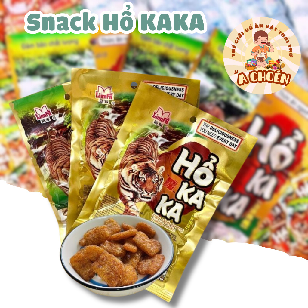 Kaka Lianfa Tiger Meat, Spicy Tiger Meat Snack for Childhood Snacks ...