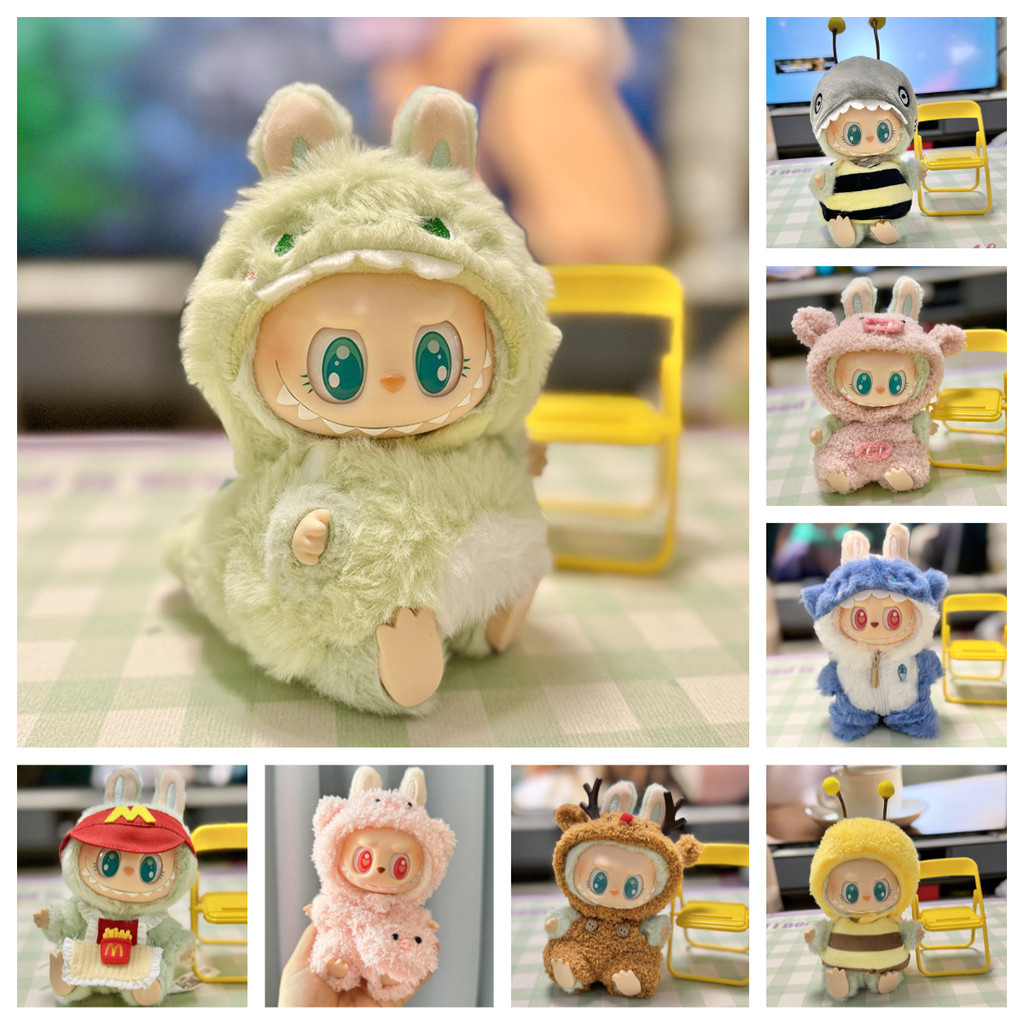 🔥Labubu Sitting Party Series Doll Clothes Kid Gift labubu clothes [Only ...