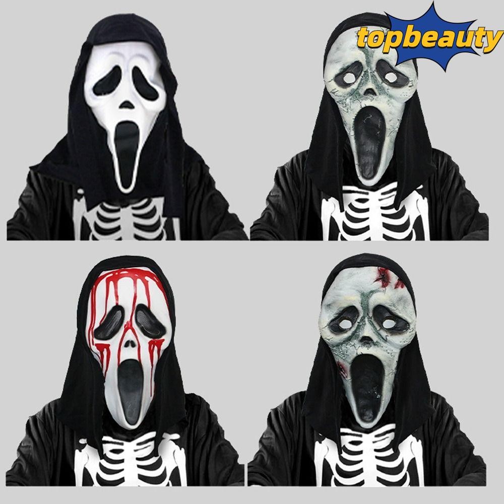 TOPBEAUTY Ghostface , Screaming|Cosplay Prop Screaming Face , Fashion ...