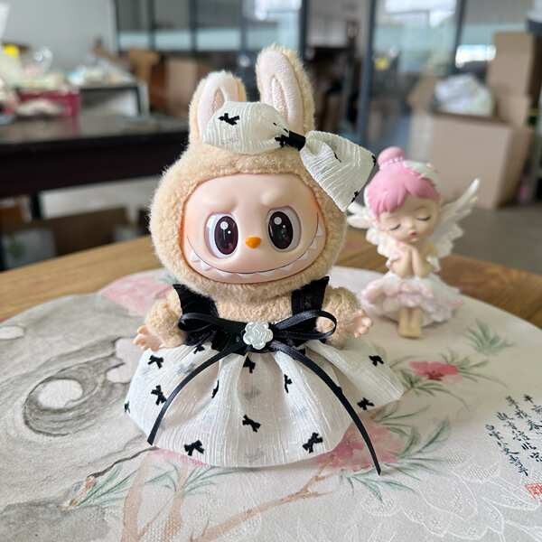 labubu girls toys The second generation of labubu sitting party baby ...