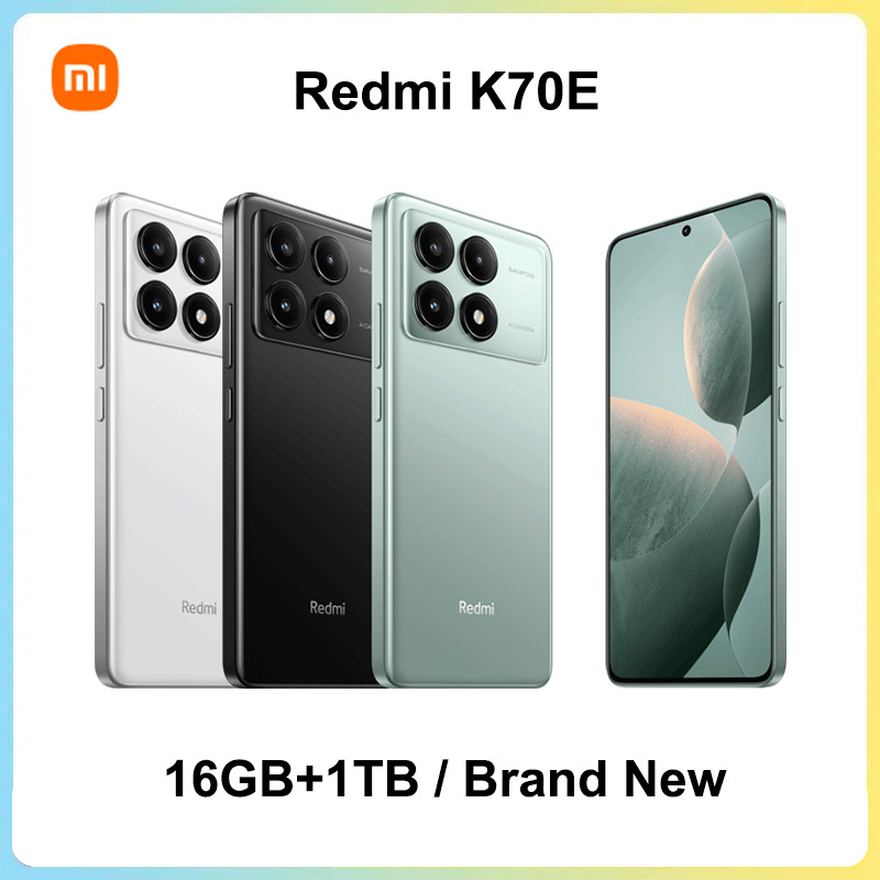 Xiaomi Redmi K70E 5G Smartphone | 16GB+1TB | Dimensity 8300-Ultra ...