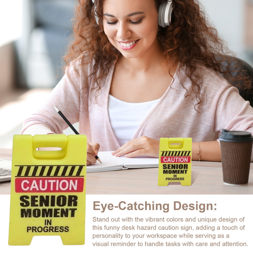 Caution Sign Decoration Hazard Caution Sign 3d Printed Mini Hazard ...