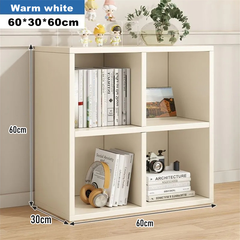 4 Compartment Multipurpose Wooden Book Rack, Book Shelf, Book Cabinet ...