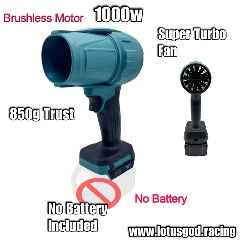 Portable Wireless Handheld High Power Brushless Jet Storm Fan 850g High ...