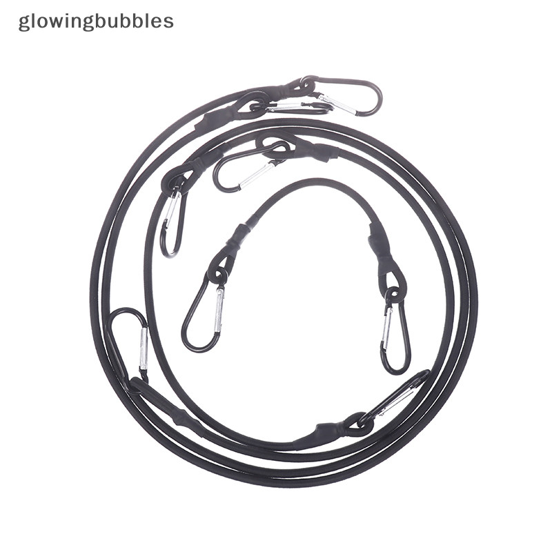 Glowingbubbles 1pc Car Luggage Roof Rack Strap Hooks 30/60/90/120cm Stretch Elastic Bungee Cords ...