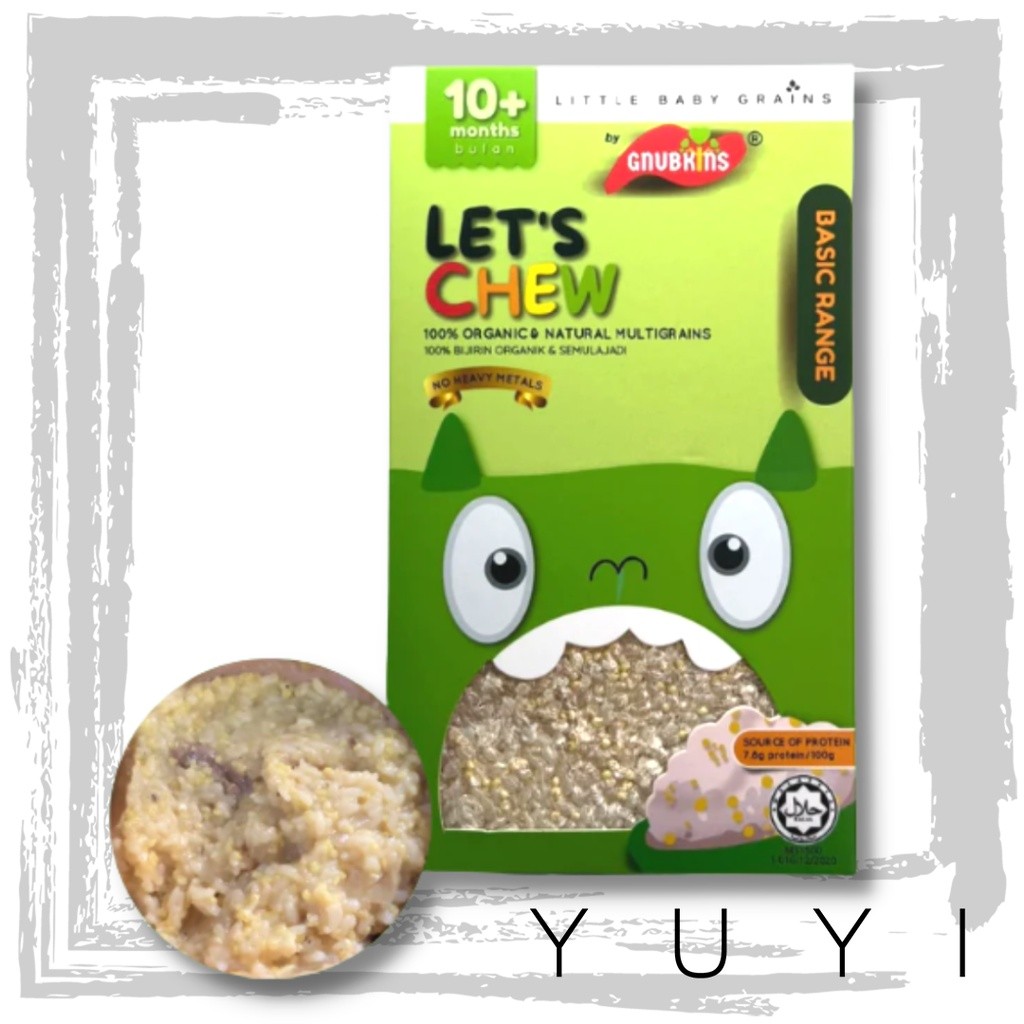 【Little Baby Grains】Let's Chew Baby Rice - 750g | Shopee Singapore
