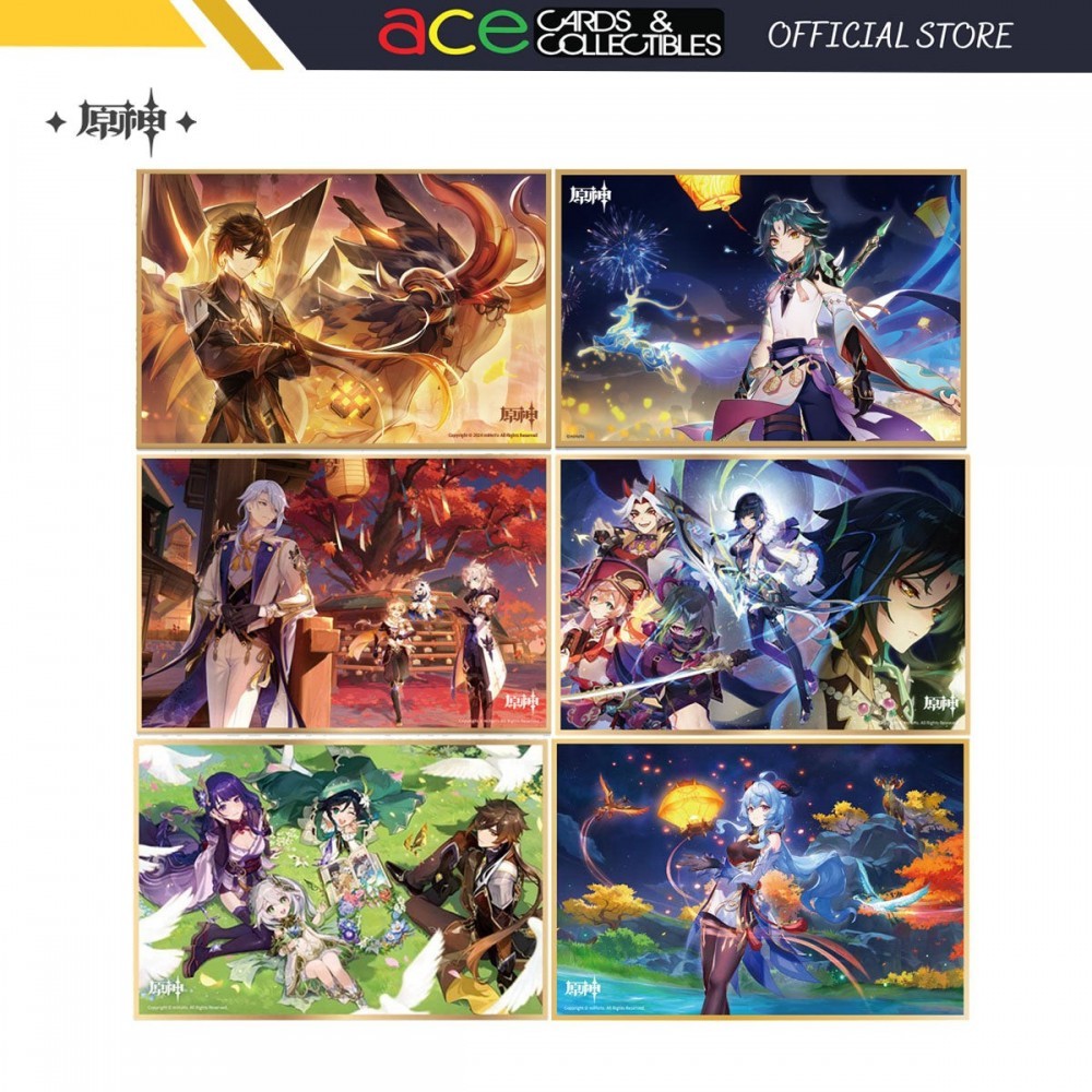miHoYo Genshin Impact Theme Series Shikishi Art Board | Shopee Singapore